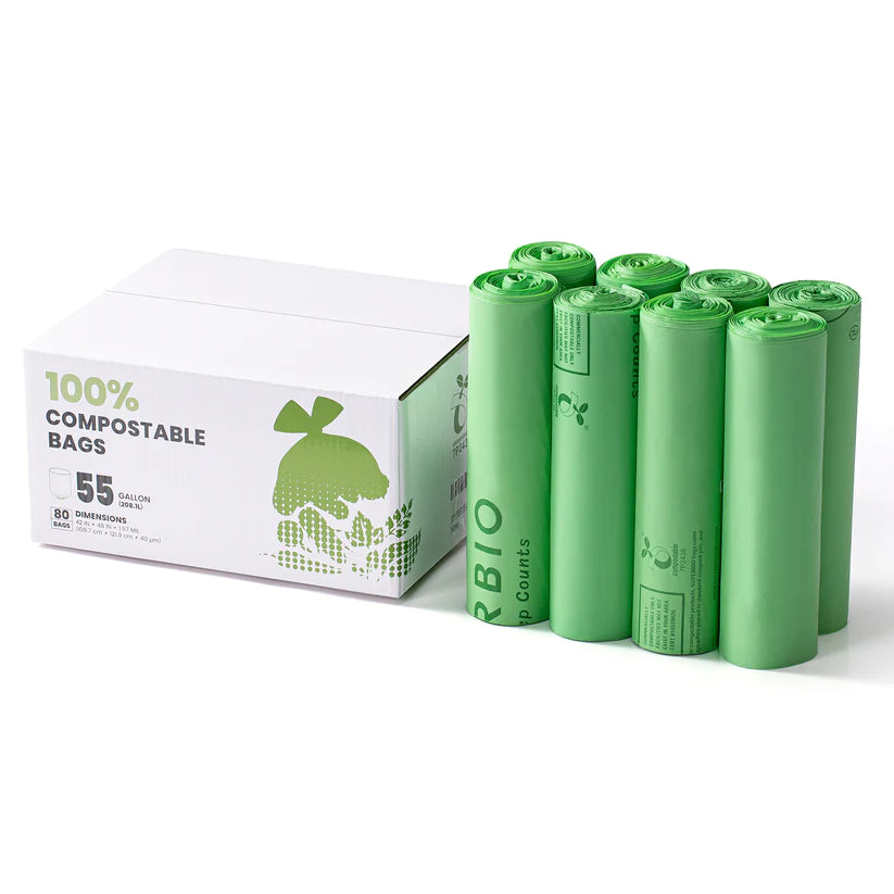 Top Quality Large Compostable Bag for Lawn Yard Waste | 55 Gal